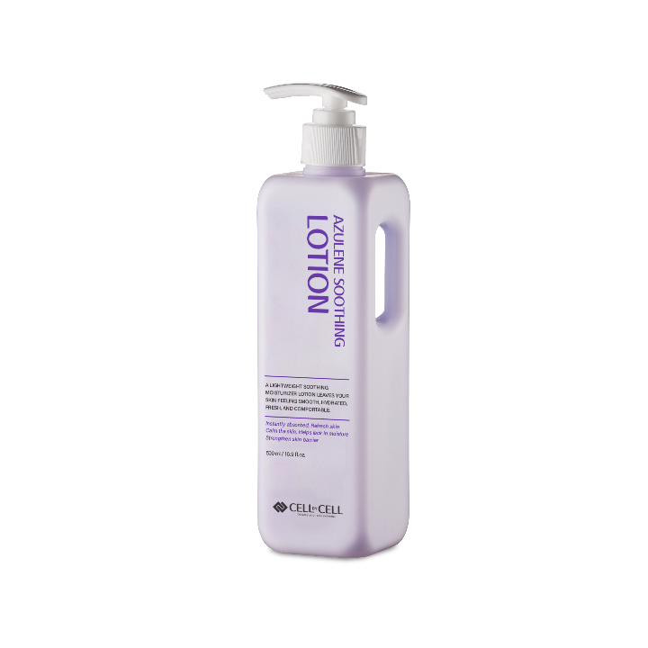 [500ml] Azulene Soothing Lotion – Cell by Cell